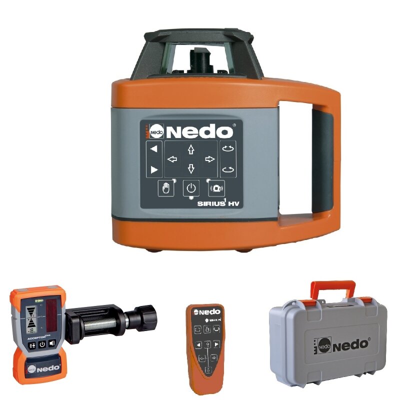Nedo SIRIUS 1 HV mit ACCEPTOR 2, Laserklasse 2, 736,95