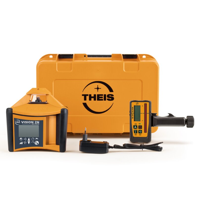 Theis VISION 2N Align Profi-Rotationslaser mit Empfänger TE 90 Align,